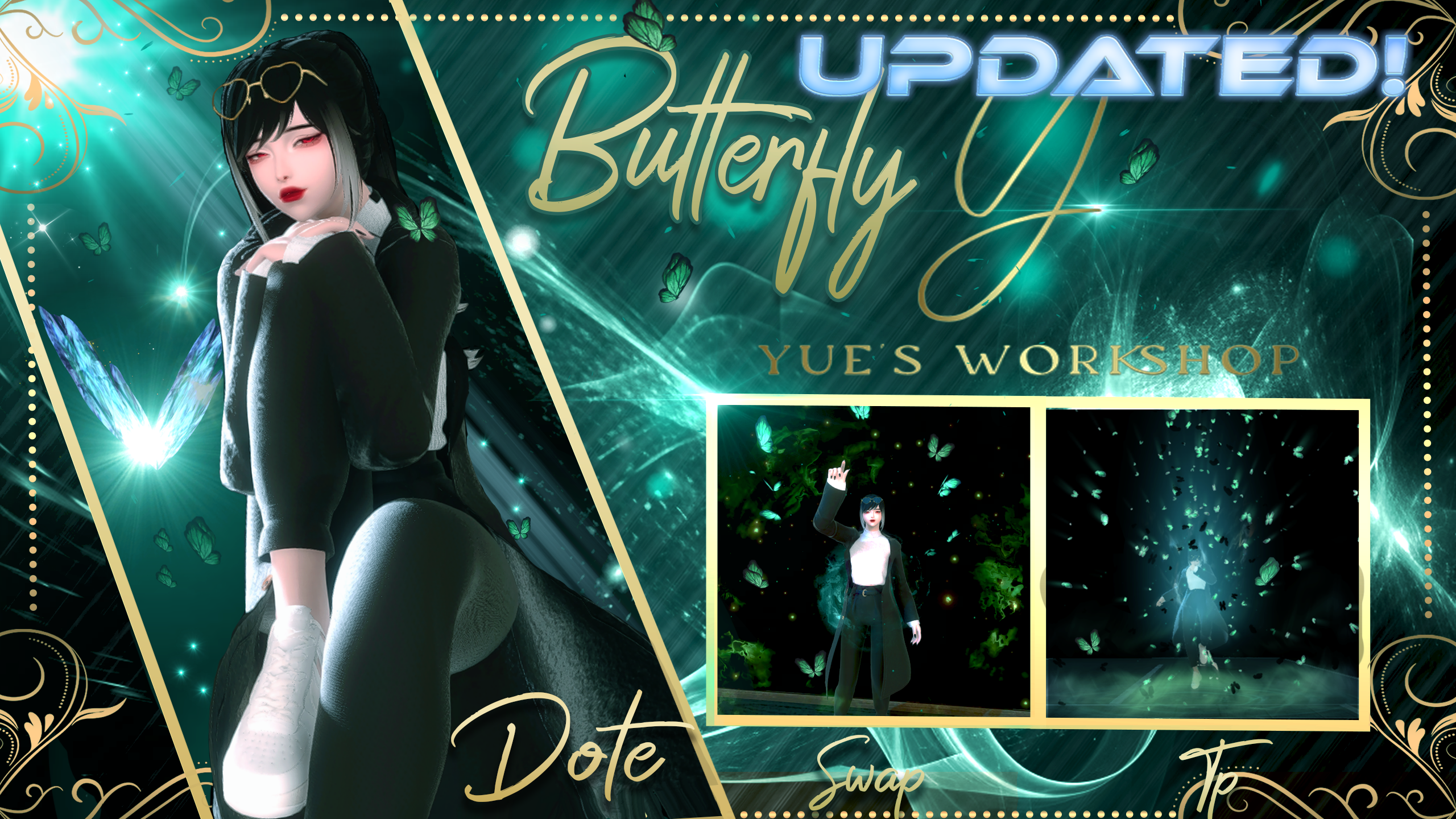 [Yue's] Butterfly - The Glamour Dresser : Final Fantasy XIV Mods and More