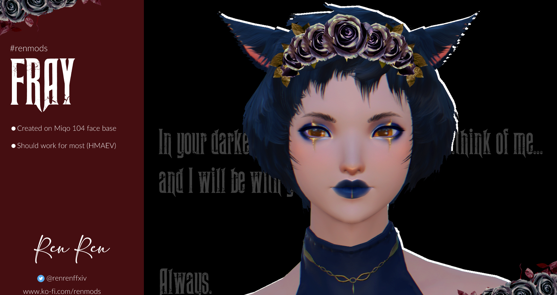 Fray ⛧ - The Glamour Dresser : Final Fantasy XIV Mods and More