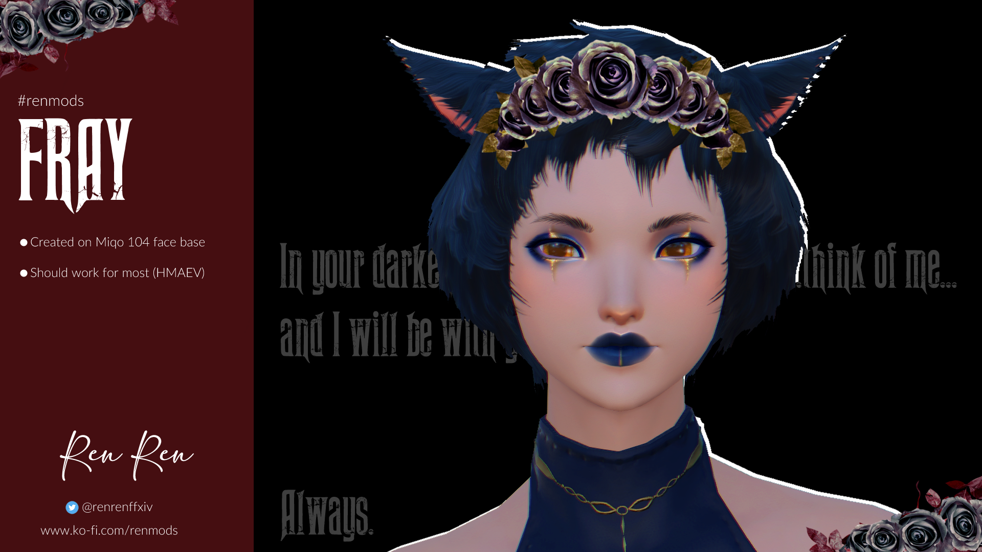 Fray ⛧ - The Glamour Dresser : Final Fantasy XIV Mods and More