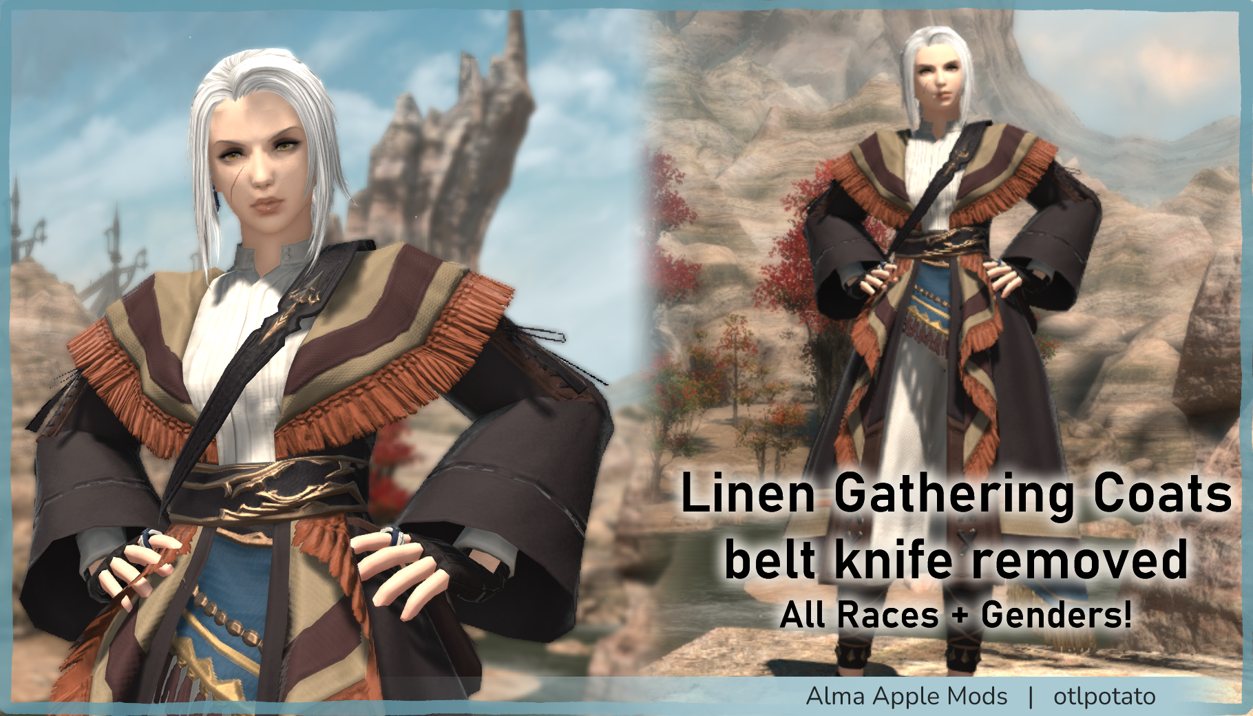 Linen Coats of Gathering - No Knives for All - The Glamour Dresser ...