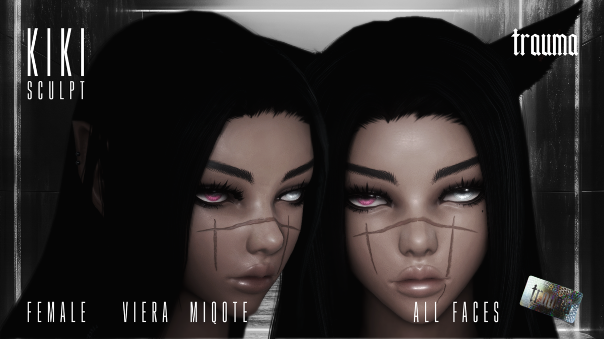KIKI Sculpt [F Viera+Miqote][DT] - The Glamour Dresser : Final Fantasy ...
