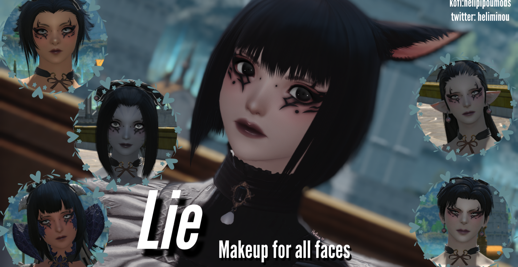 Lie - Makeup for All - The Glamour Dresser : Final Fantasy XIV Mods and ...