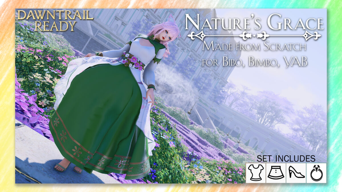 Bibo+ Bacchante Mod Archives - FFXIV mods hosted on The Glamour Dresser