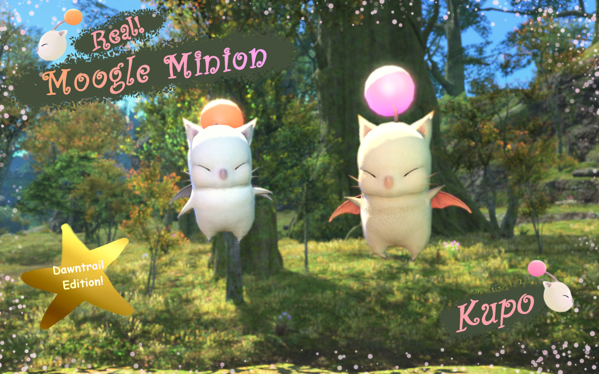 Real! Moogle Minion - The Glamour Dresser