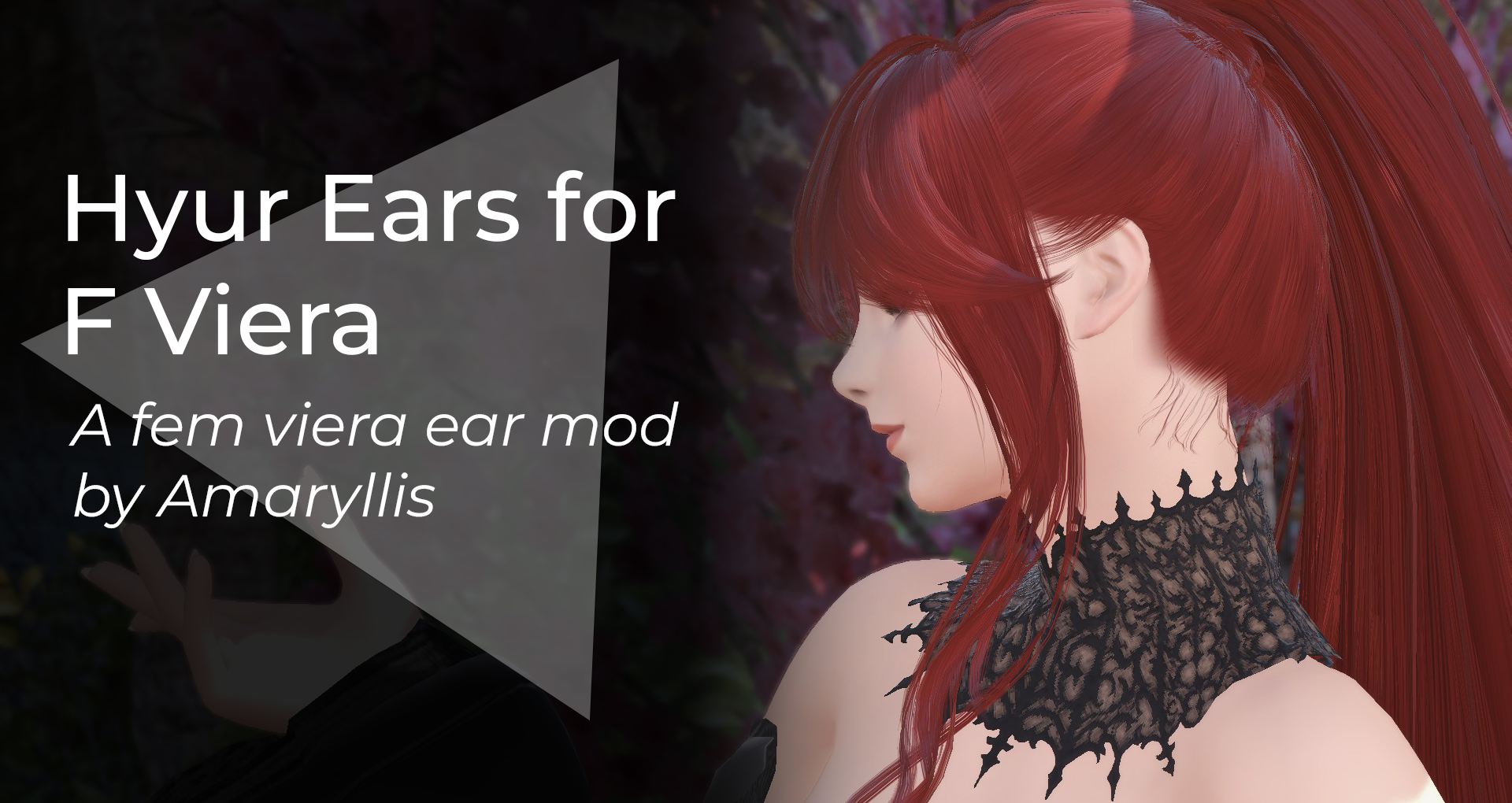 Hyur Ears for Fem Viera - The Glamour Dresser : Final Fantasy XIV Mods ...