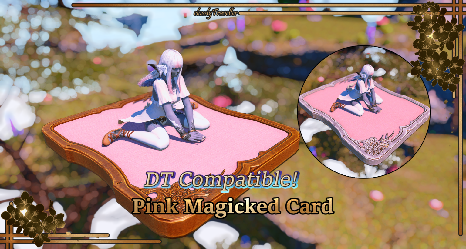 [CT] Pink Magicked Card - The Glamour Dresser