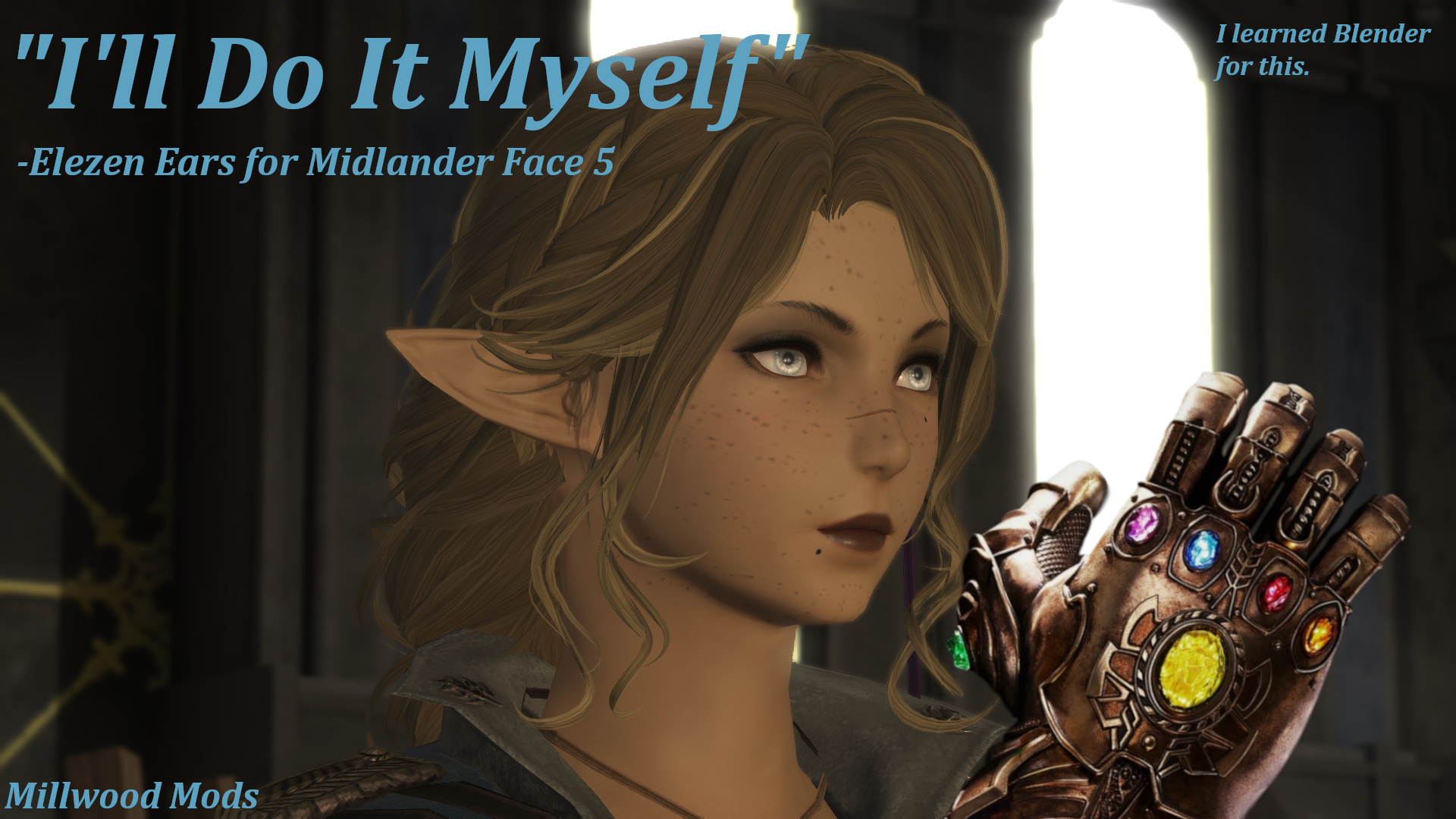 Fine, I'll Do It Myself. (Elezen Ears for Midlander Face 5) - The ...