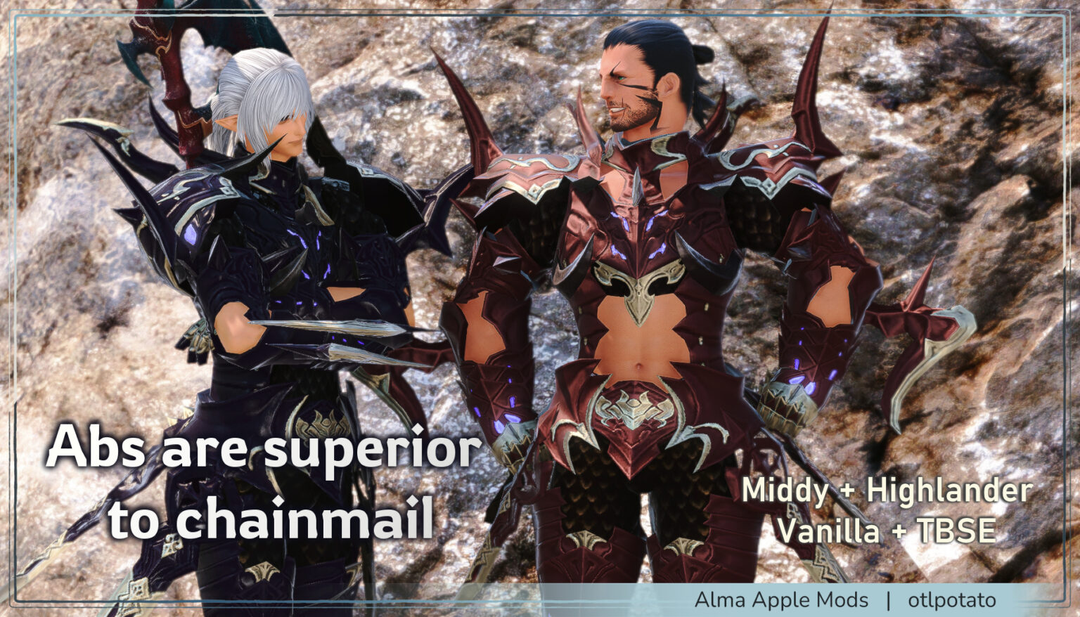Abs are superior to chainmail (Vanilla + TBSE) - The Glamour Dresser ...