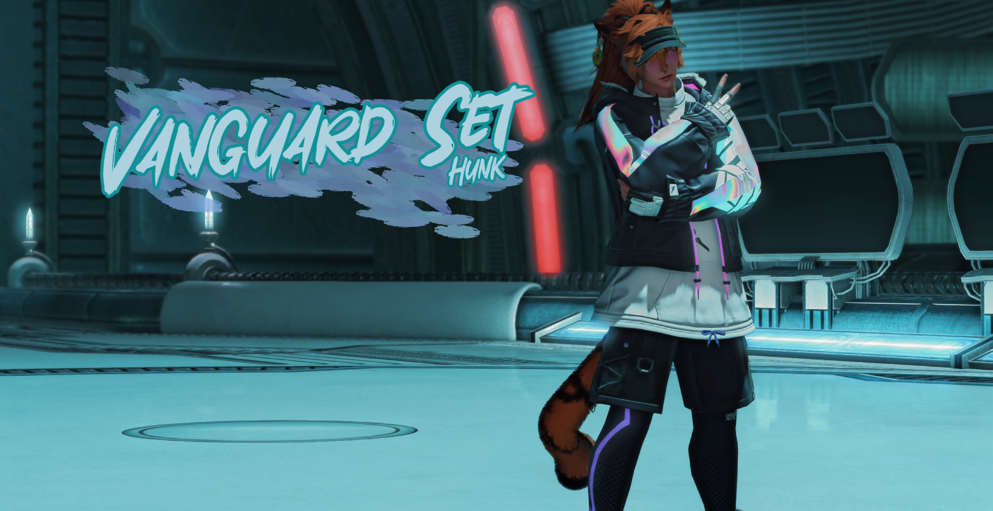 Vanguard set Hunk - The Glamour Dresser : Final Fantasy XIV Mods and More