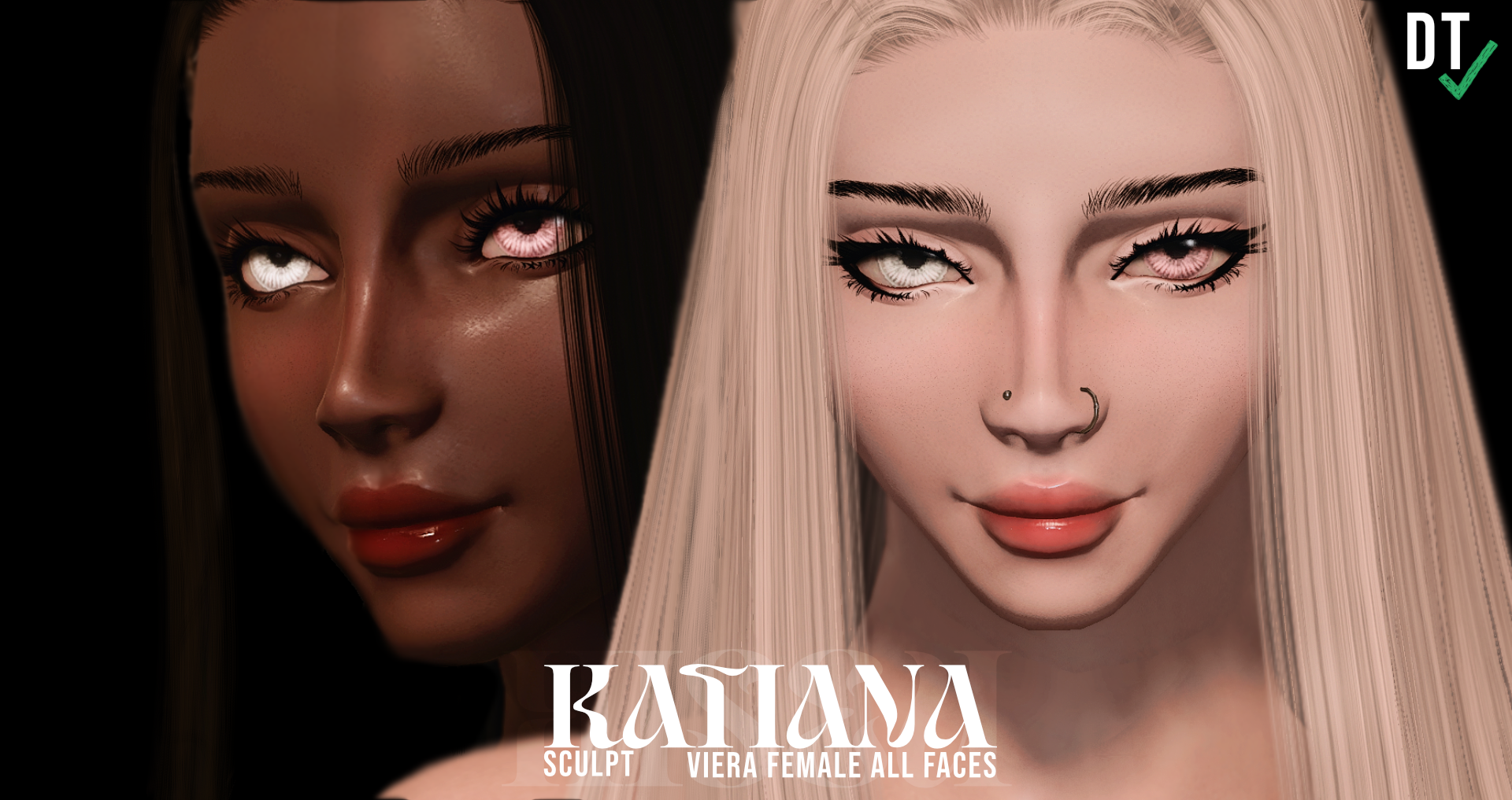 [HISEU] Katiana Sculpt [F VIERA][DT] - The Glamour Dresser : Final ...