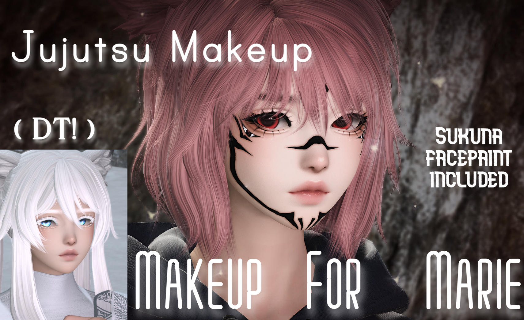 Jujutsu Makeup [LOOSE FILES] MAKEUP FOR MARIE (+ GOJO eye diffuse) MIQO ...