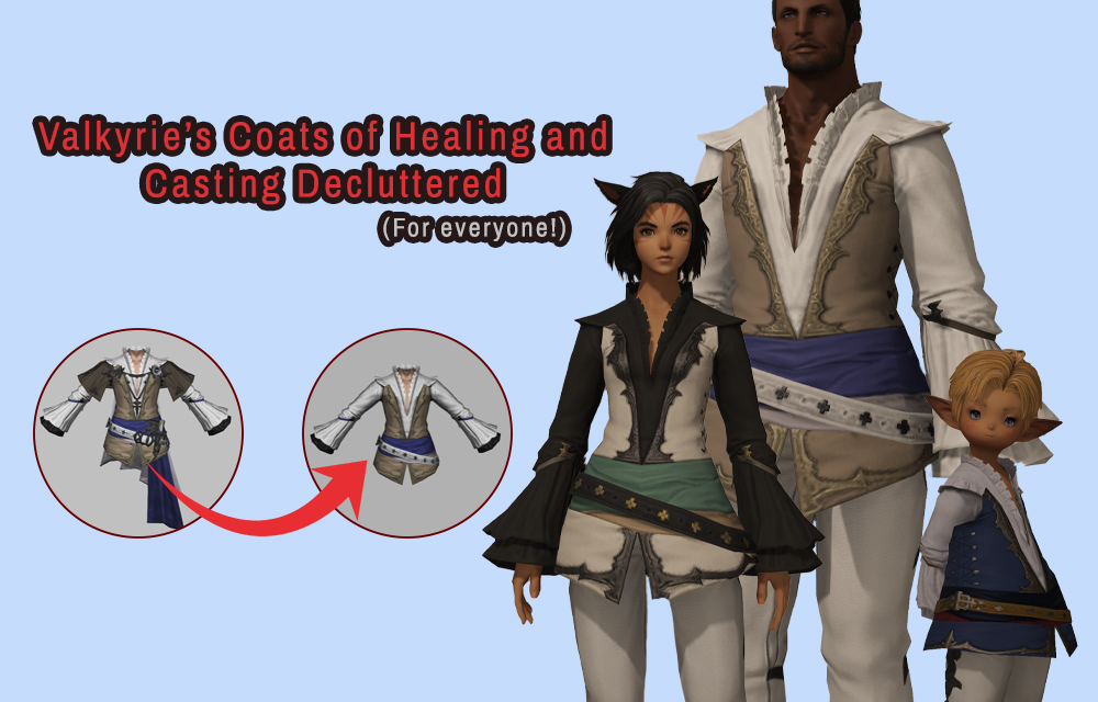 Valkyrie's coats of casting and healing decluttered for all! - The ...