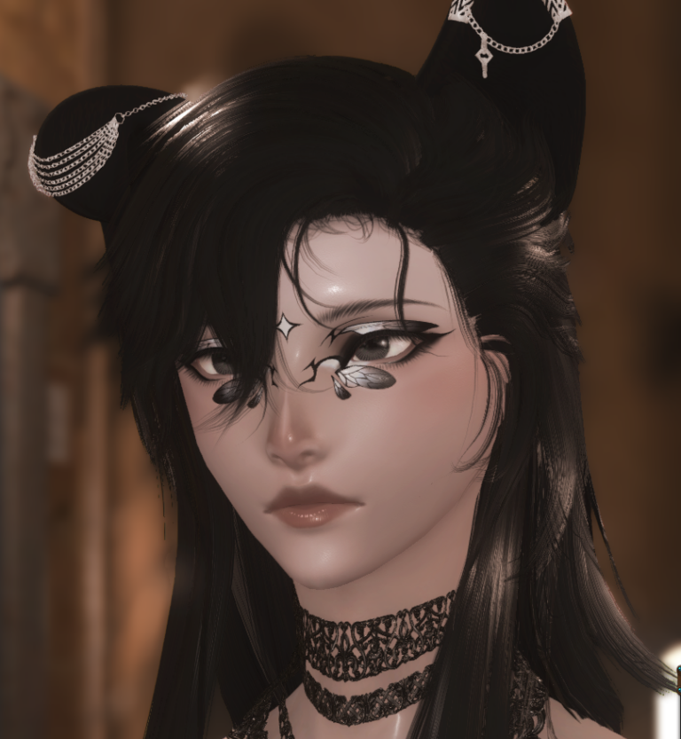 Butterfly makeup - The Glamour Dresser : Final Fantasy XIV Mods and More