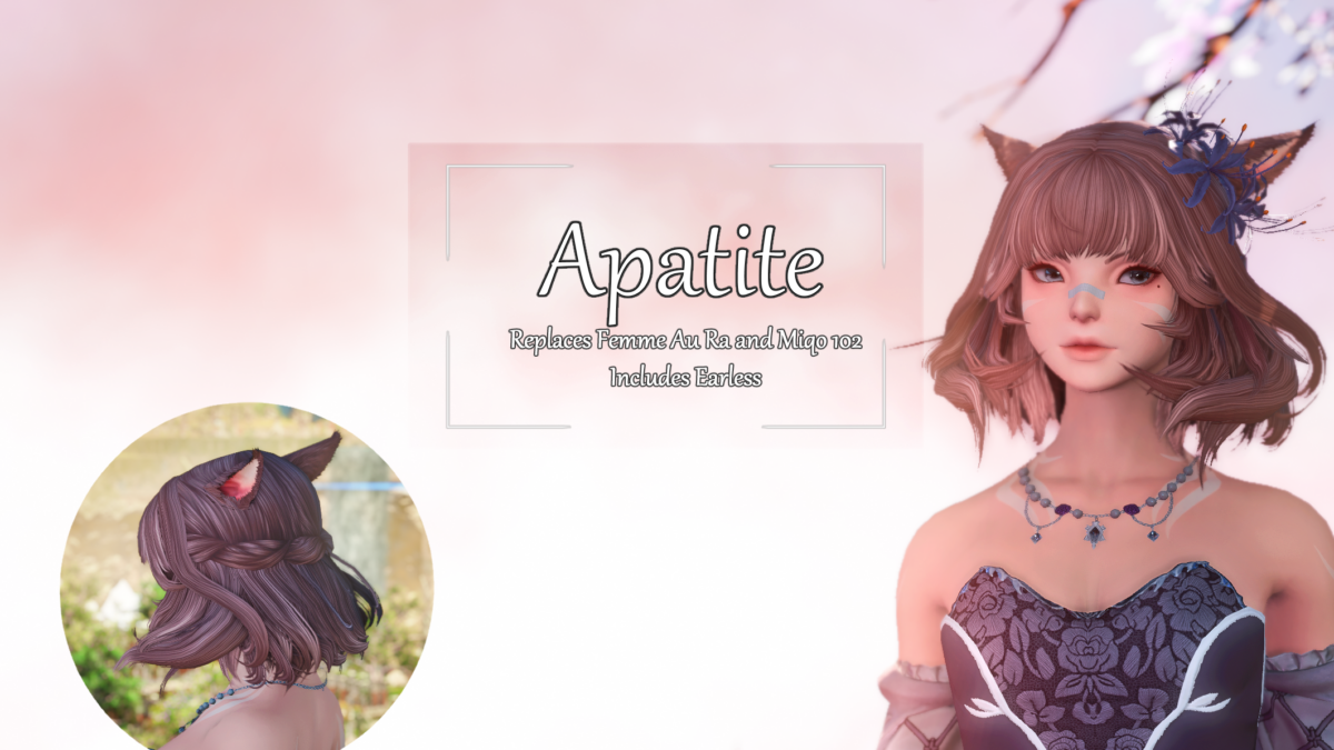 Hair Mod Archives Page 49 of 68 - FFXIV mods hosted on The Glamour Dresser