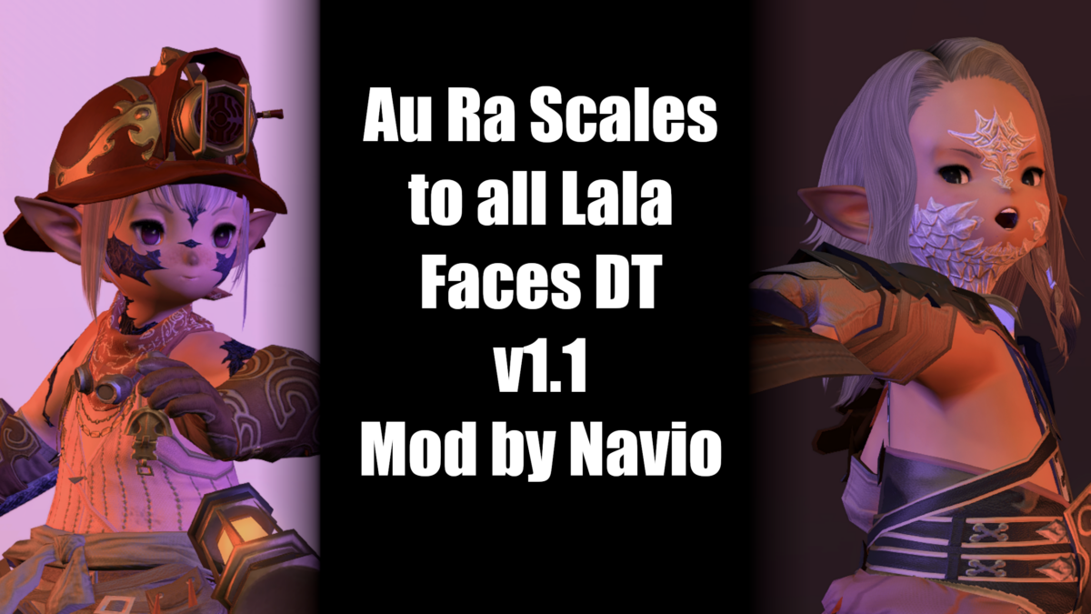 Lalafell Mod Archives - FFXIV mods hosted on The Glamour Dresser