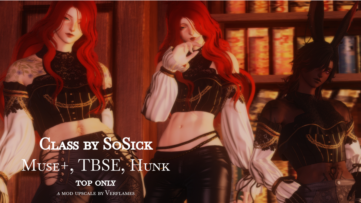 TBSE Hunk Mod Archives - FFXIV mods hosted on The Glamour Dresser