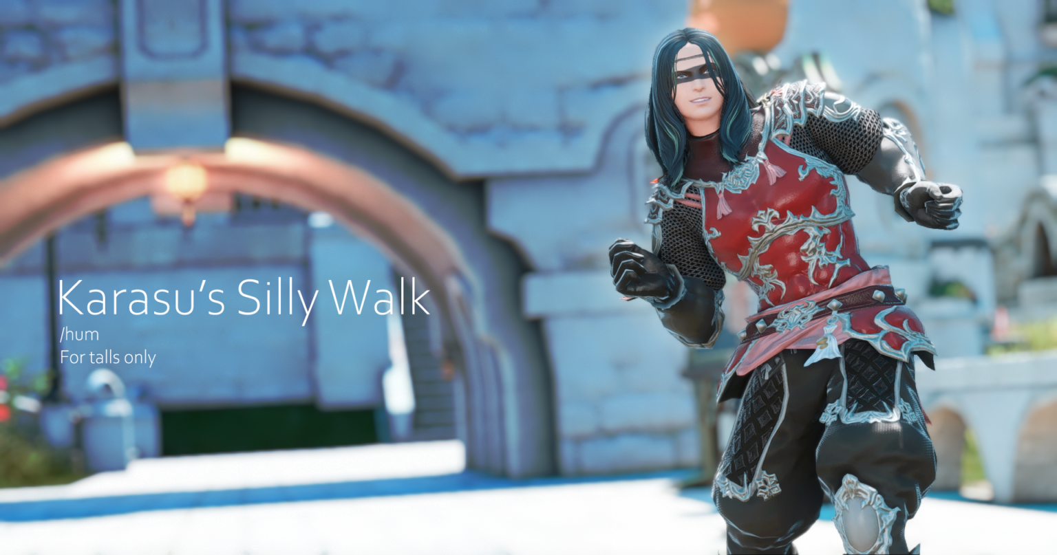 [Animation] Karasu's Silly Walk - The Glamour Dresser : Final Fantasy ...