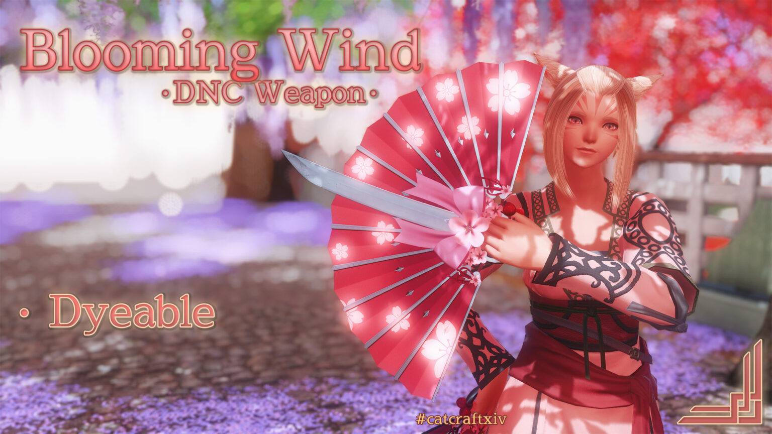 Blooming Wind | DNC Weapon - The Glamour Dresser