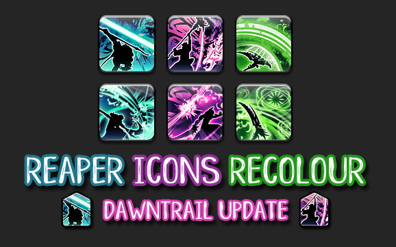 Reaper Icons Recolour - The Glamour Dresser : Final Fantasy XIV Mods ...
