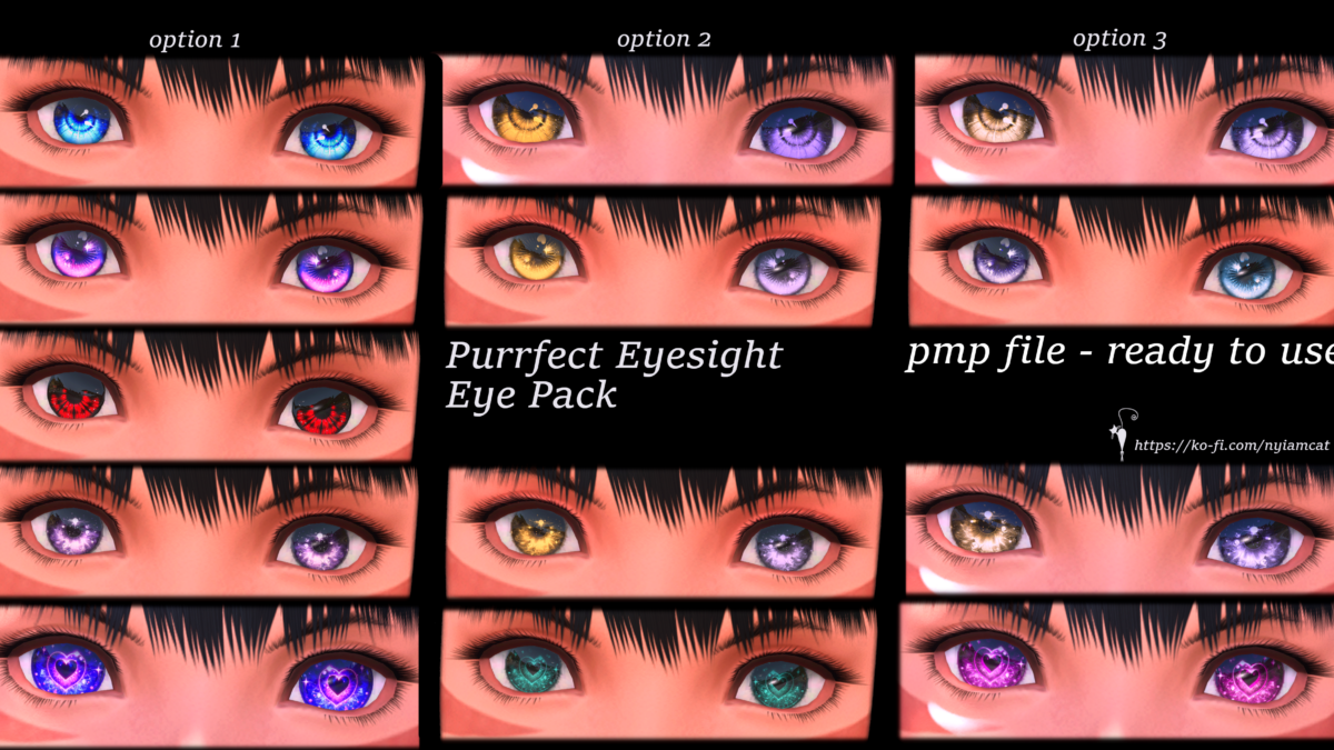 Purrfect Eyesight Eye Pack DT - The Glamour Dresser : Final Fantasy XIV ...