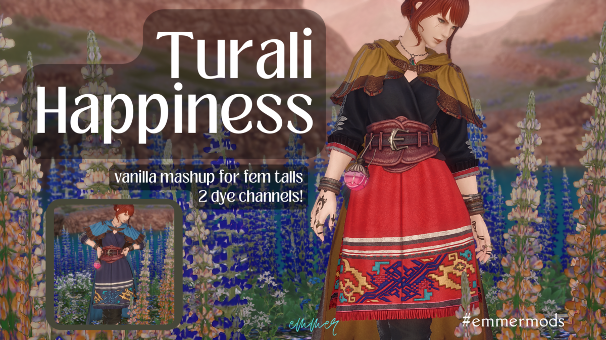 Turali Happiness - The Glamour Dresser : Final Fantasy XIV Mods and More