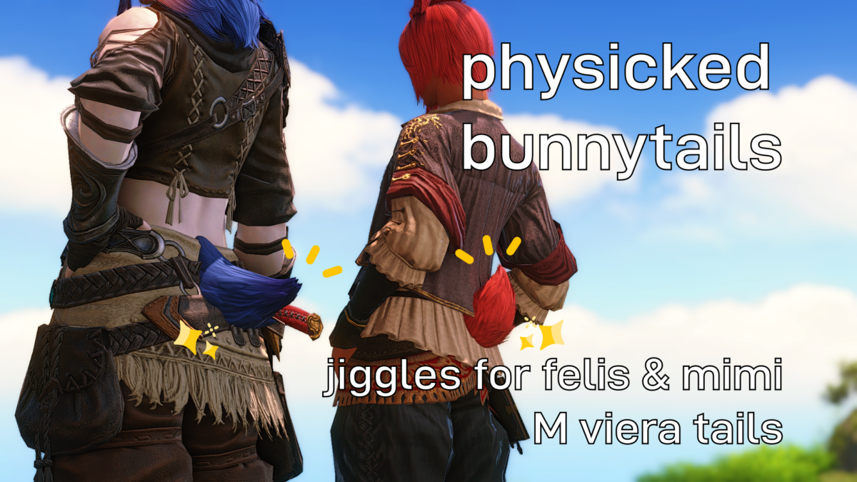 Physicked Bunnytails - The Glamour Dresser : Final Fantasy XIV Mods and ...