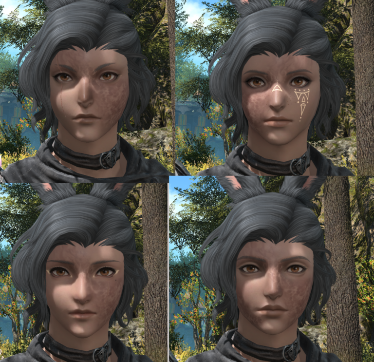 (DT Updated)Male Viera Burn Scars - The Glamour Dresser
