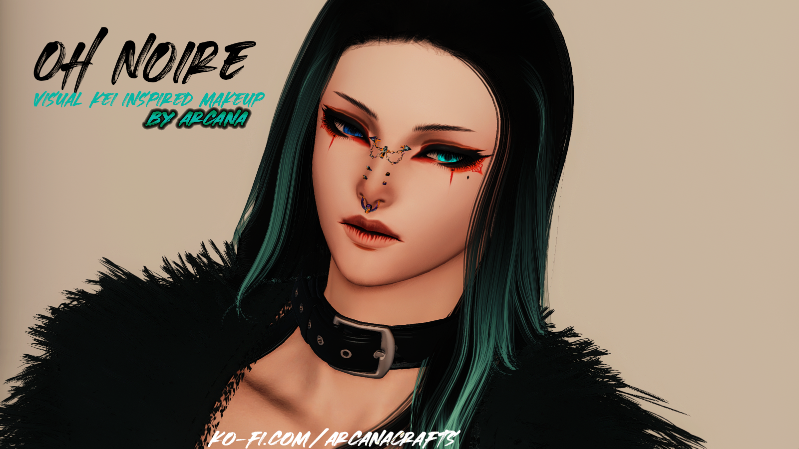 Visual Kei Male Makeup