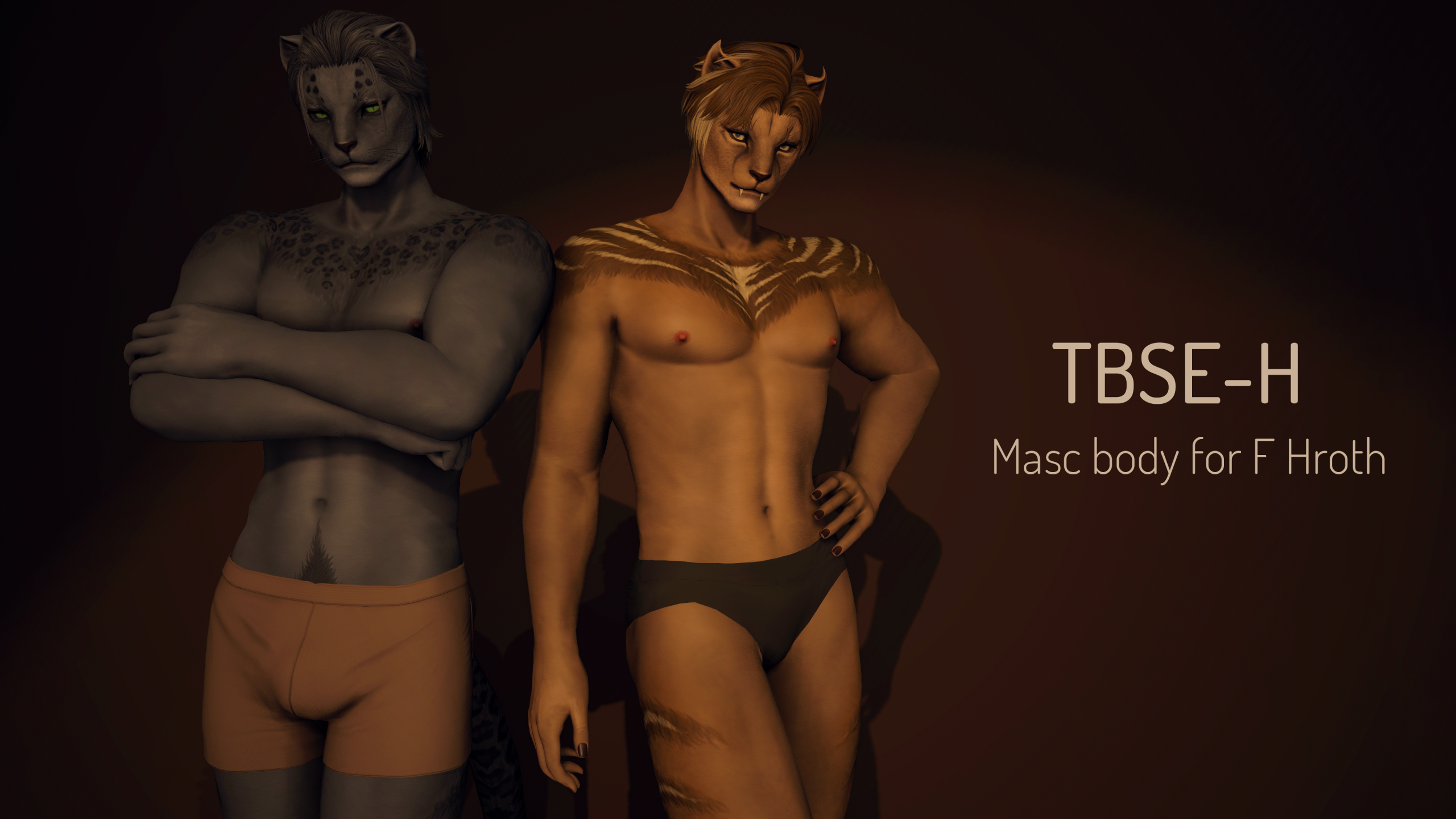 The Body SE - Hrothgar (TBSE-H) - The Glamour Dresser : Final Fantasy XIV Mods and More