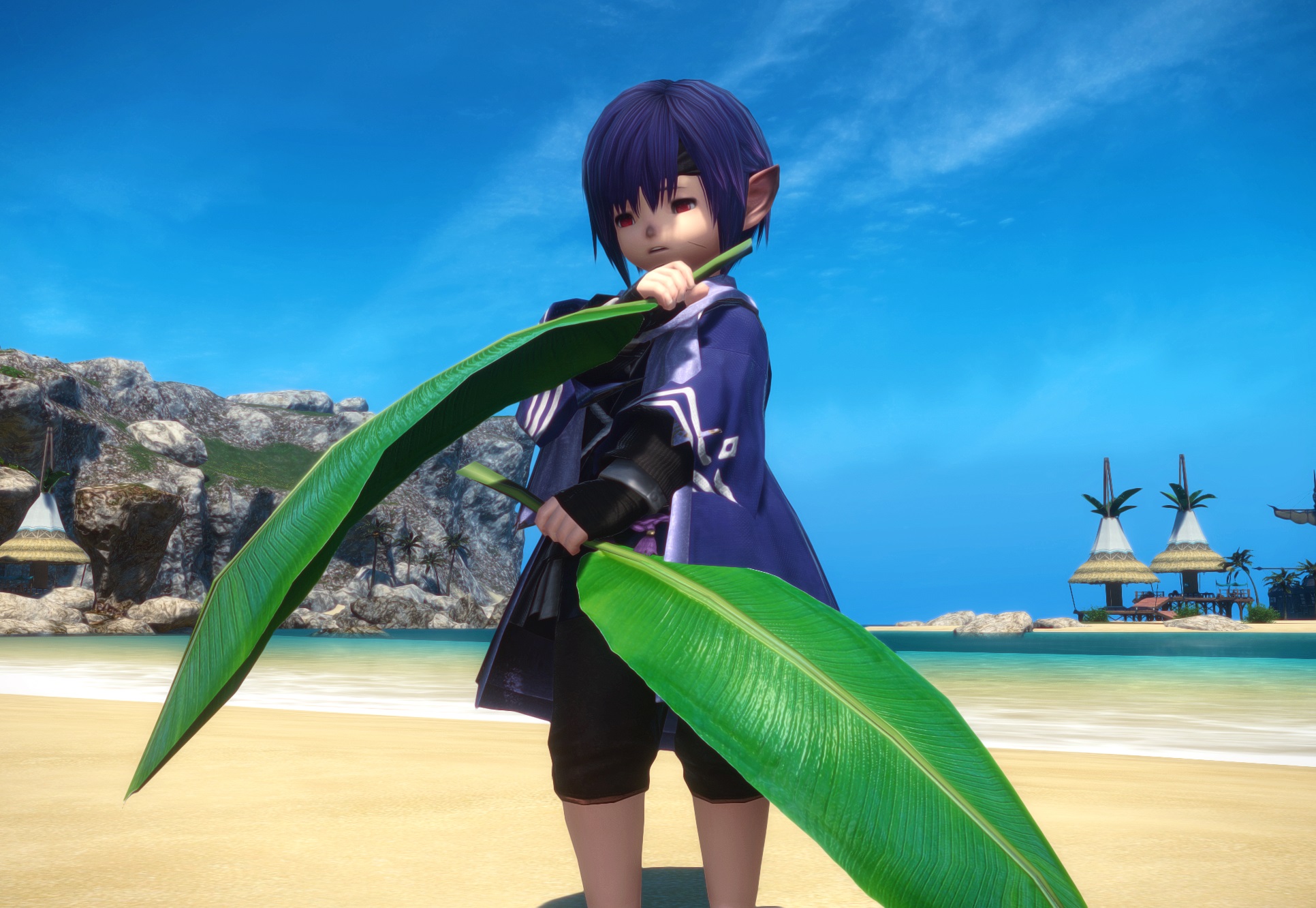 Banana Leaf Weapons / Props - The Glamour Dresser : Final Fantasy XIV ...