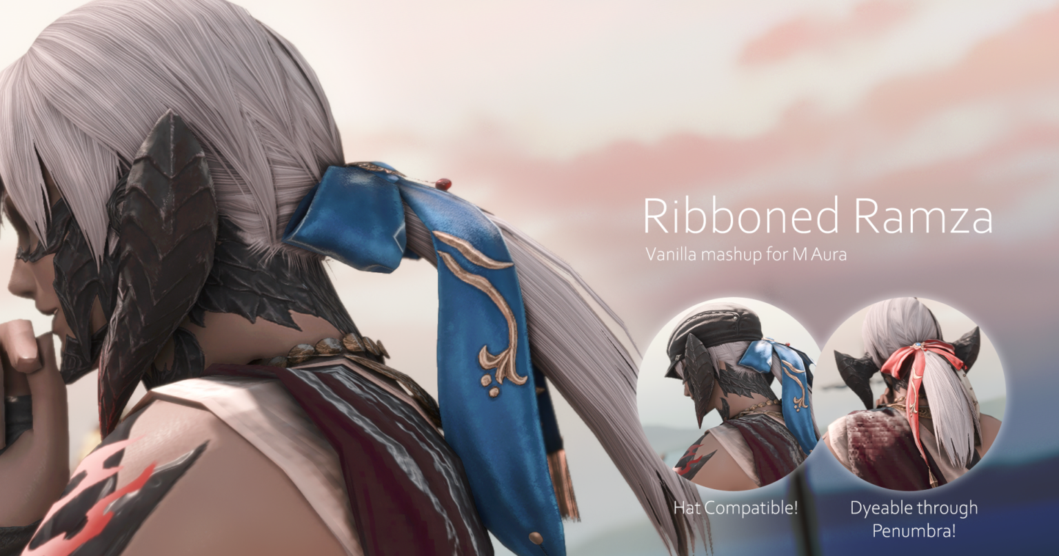 [Hair] Ribboned Ramza for M Aura (DT Update) - The Glamour Dresser ...