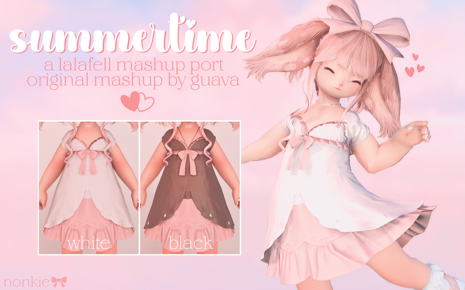 Summertime ♡ A Lalafell Mashup Port The Glamour Dresser Final Fantasy Xiv Mods And More