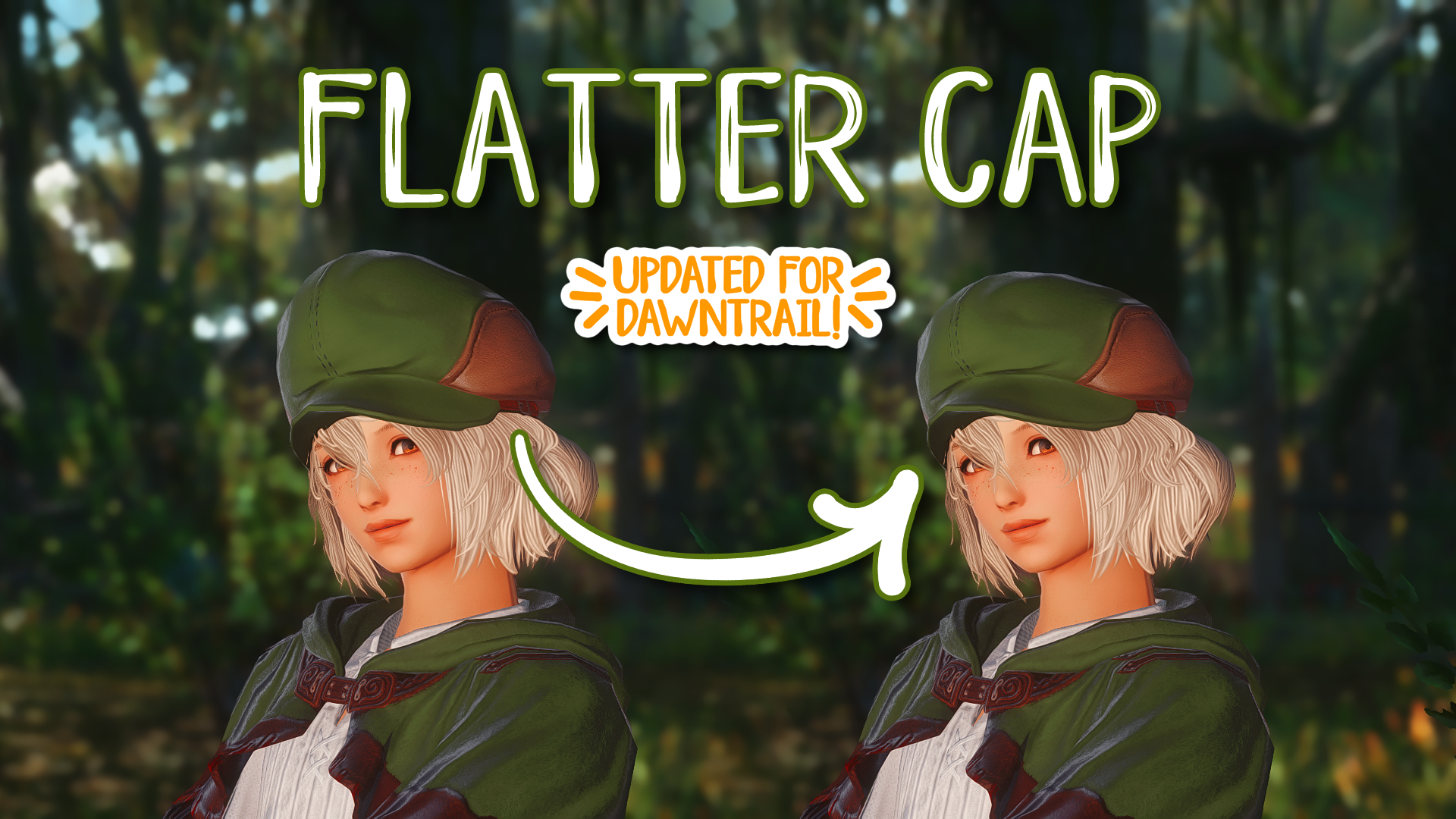 Flatter Cap - The Glamour Dresser