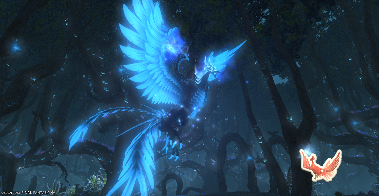 Bluefire Phoenix - The Glamour Dresser : Final Fantasy XIV Mods and More