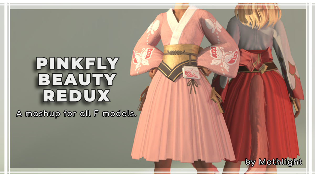 [ML] Pinkfly Beauty Redux - The Glamour Dresser : Final Fantasy XIV ...