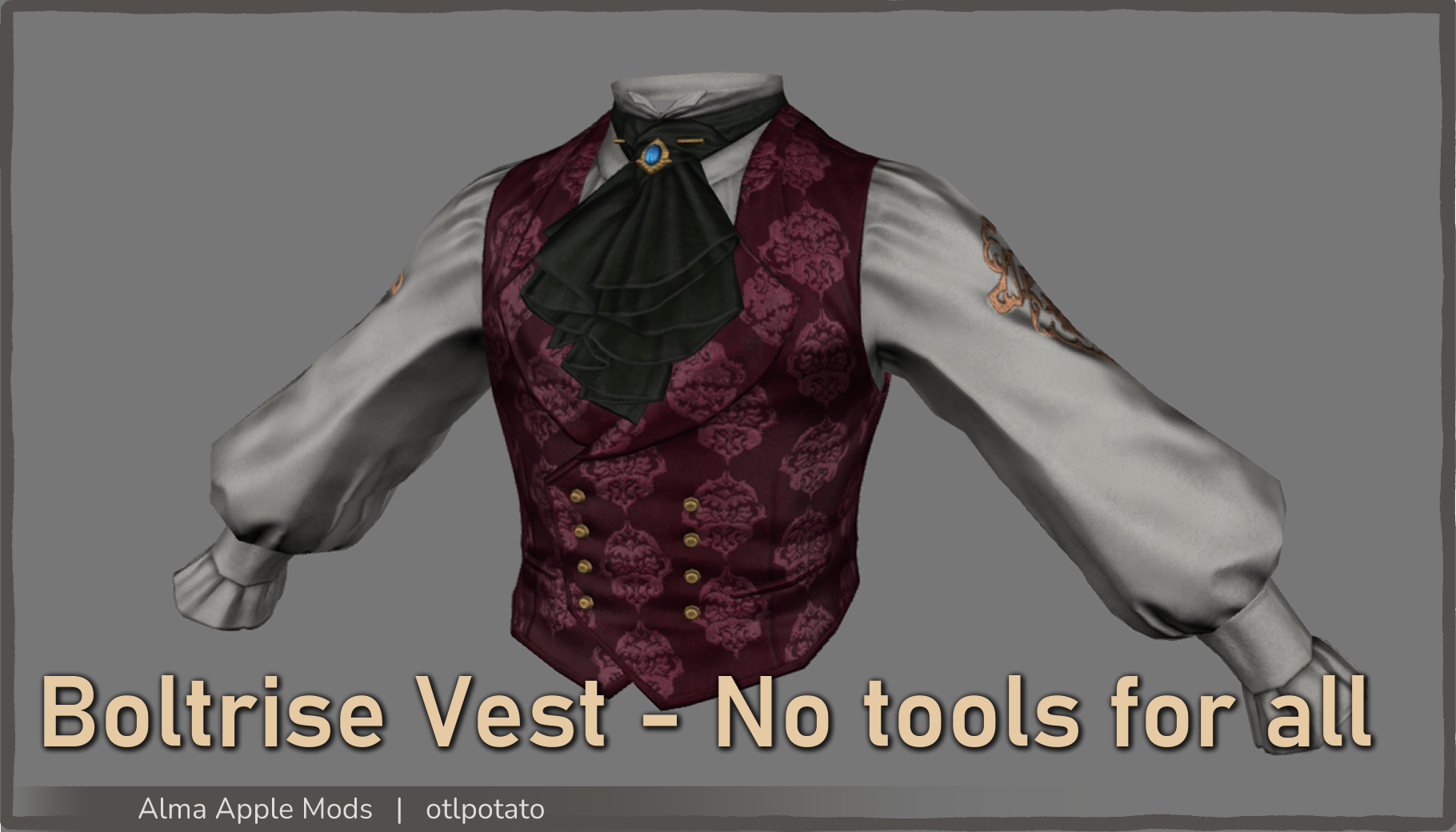 Boltrise Vest - No tools for all - The Glamour Dresser : Final Fantasy XIV Mods and More