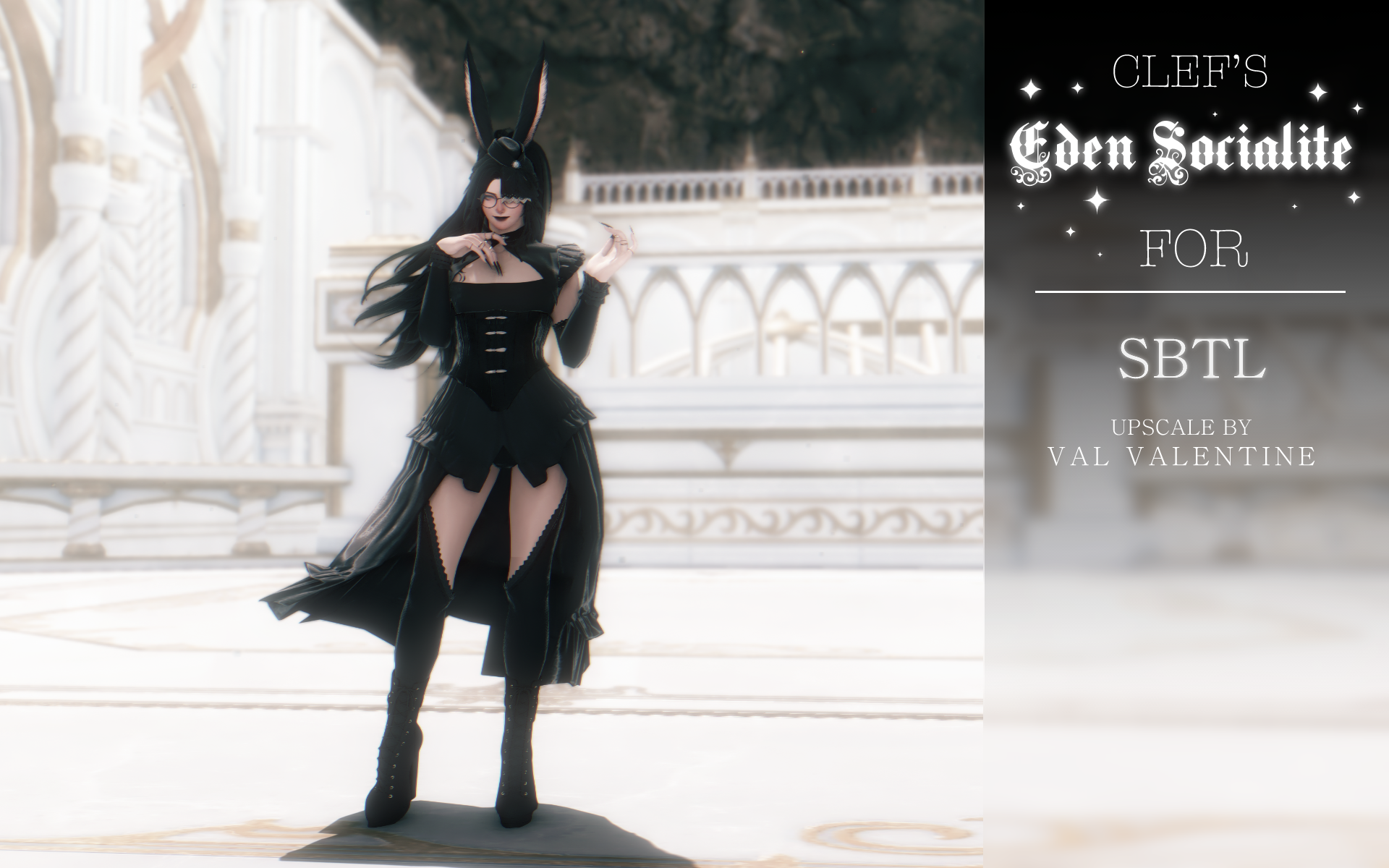 Eden Socialite by Clef for SBTL - The Glamour Dresser : Final Fantasy XIV Mods and More