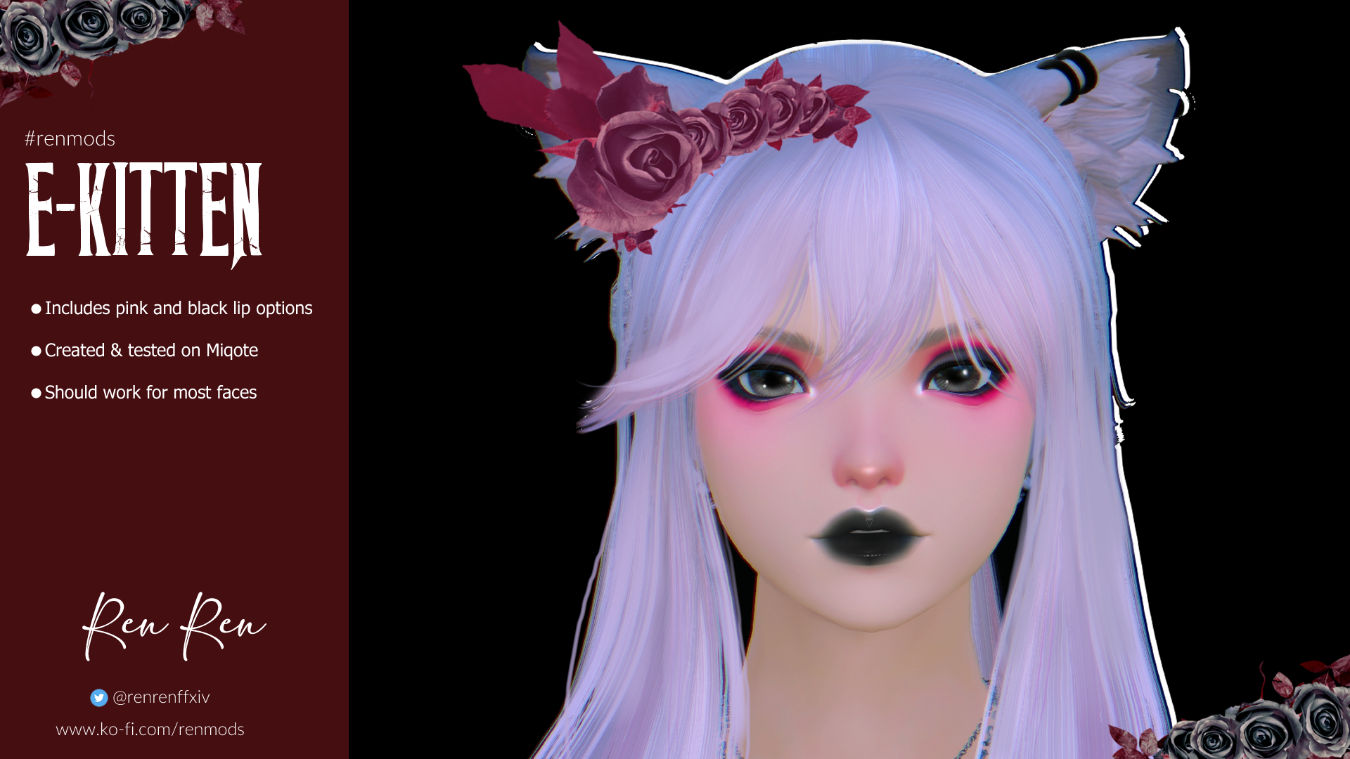 E-Kitten ⛧ - The Glamour Dresser : Final Fantasy XIV Mods and More