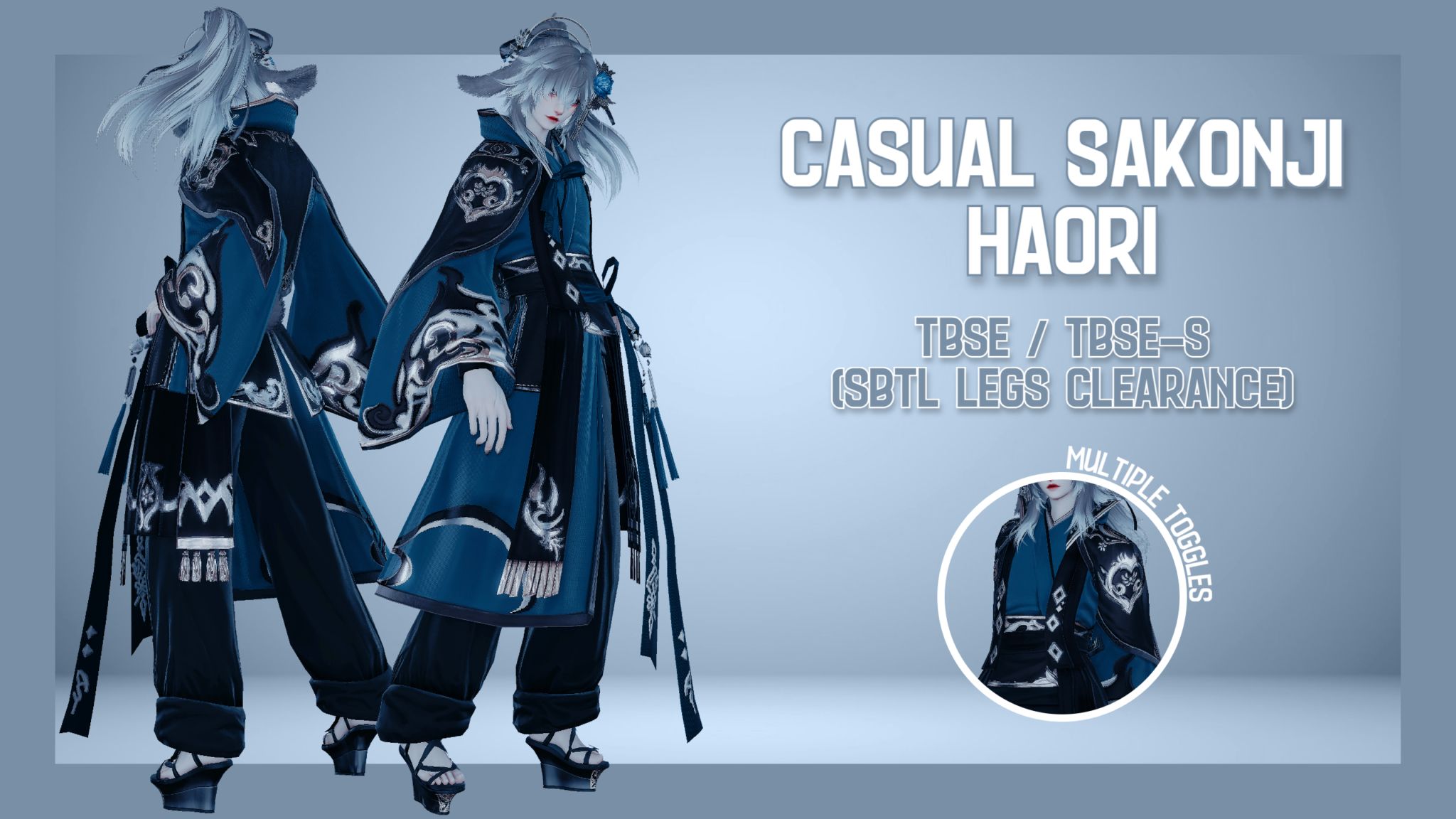 Casual Sakonji Haori - TBSE and TBSE-S (SBTL Friendly) - The Glamour Dresser : Final Fantasy XIV ...