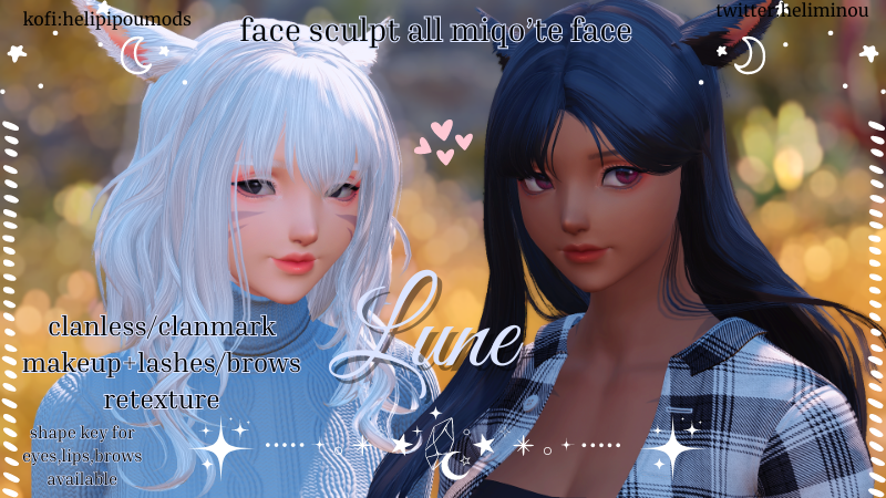 Face 4 Mod Archives - FFXIV mods hosted on The Glamour Dresser