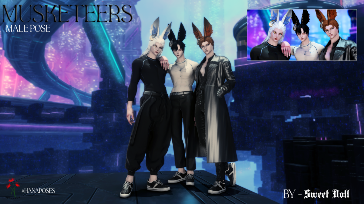 Couple Pose Pose Archives - FFXIV mods hosted on The Glamour Dresser