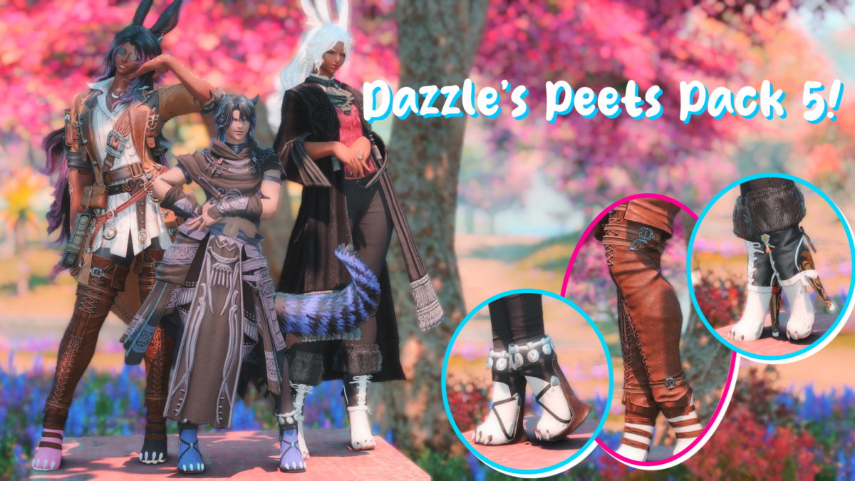 Dazzle's Peets Pack 5! - The Glamour Dresser : Final Fantasy XIV Mods ...