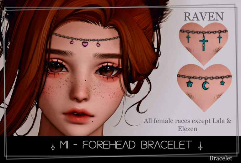 Mi - Forehead Bracelet ⸸ - The Glamour Dresser : Final Fantasy XIV Mods ...