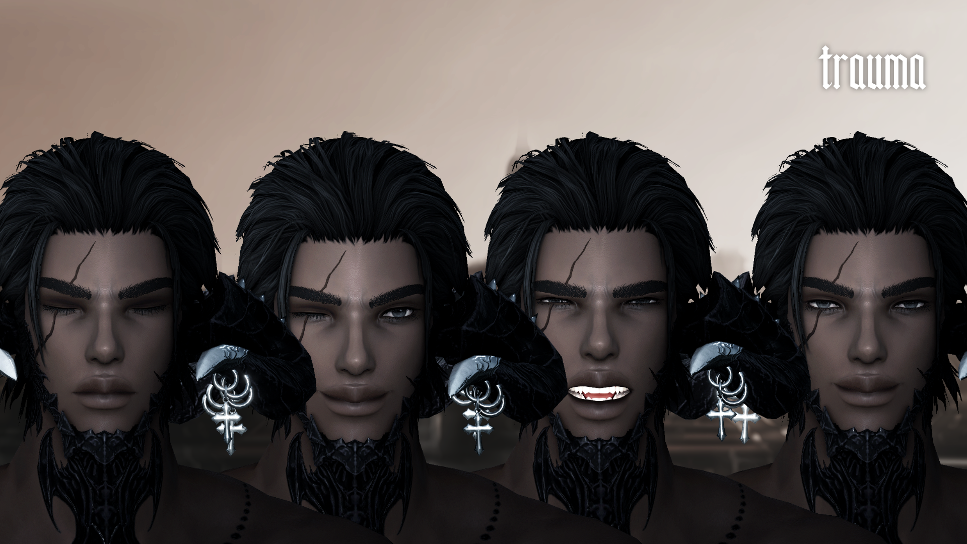 YAKSHA Sculpt [M AuRa All Faces] DT - The Glamour Dresser : Final ...