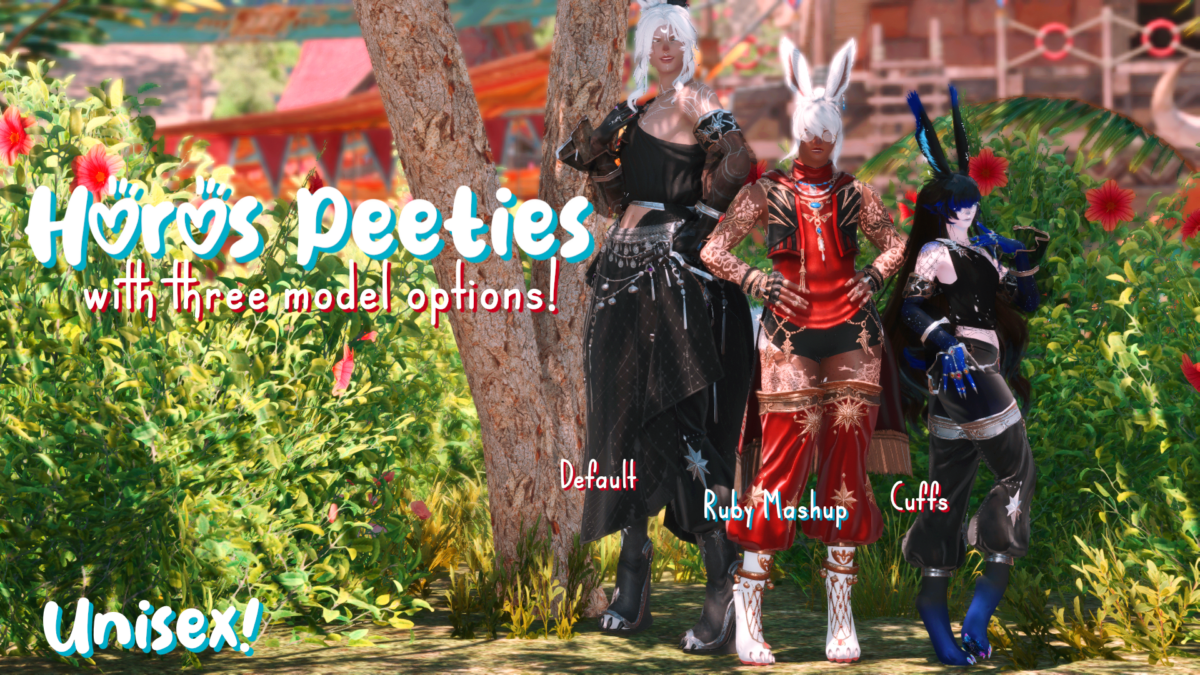 Horos Peeties - The Glamour Dresser : Final Fantasy XIV Mods and More