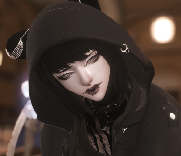 Pretty goth makeup - The Glamour Dresser : Final Fantasy XIV Mods and More