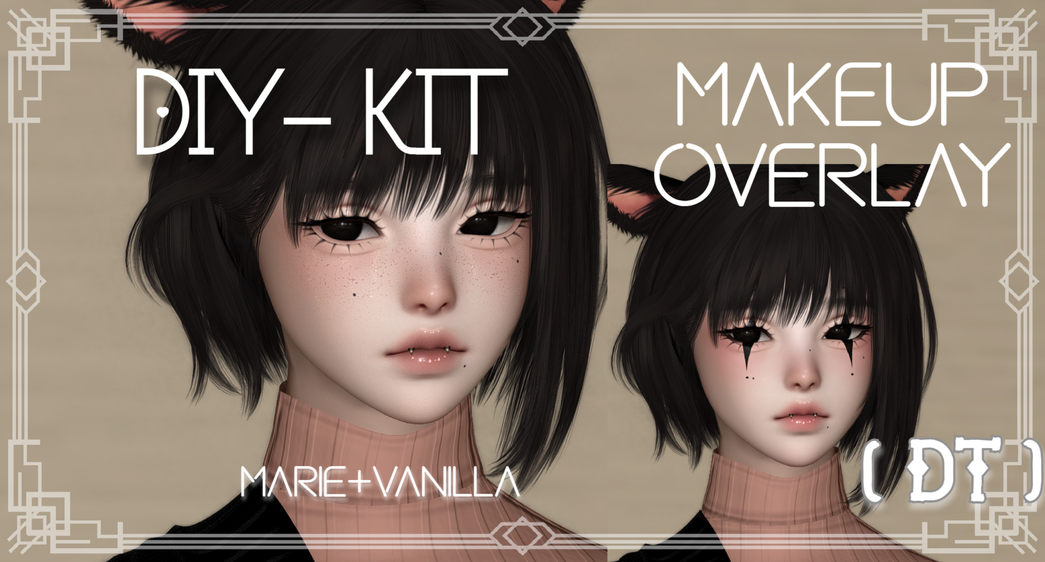 DIY Your makeup! [Makeup OVERLAY for Marie + Vanilla} - The Glamour ...