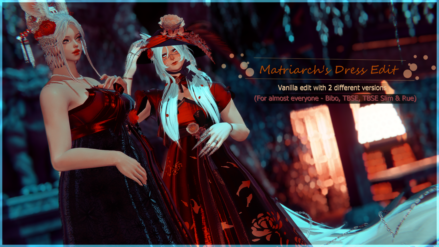 Matriarch's Dress Edit - The Glamour Dresser : Final Fantasy XIV Mods ...