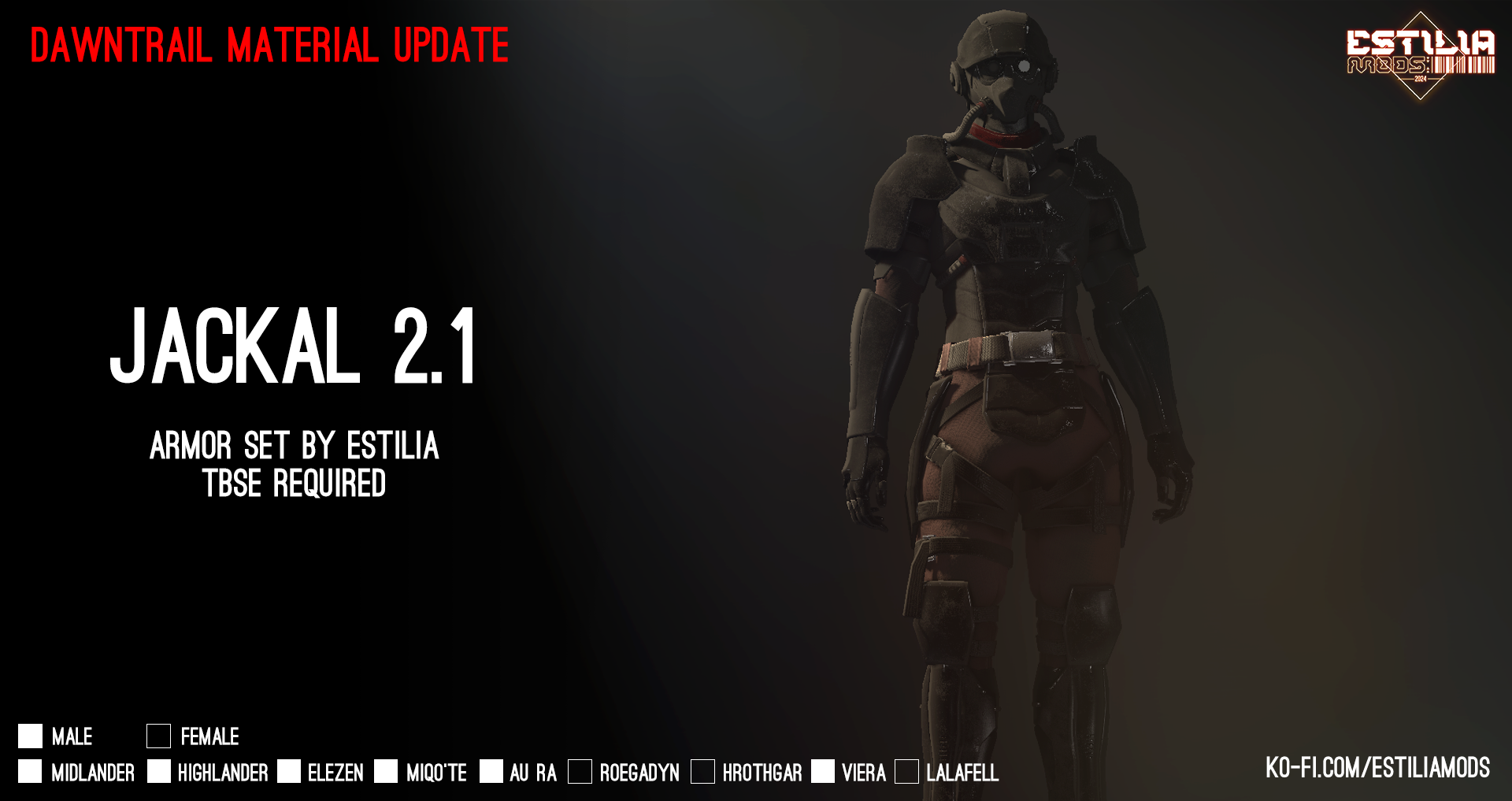 [ESTILIA] JACKAL 2.1 [DT-update] - The Glamour Dresser : Final Fantasy ...