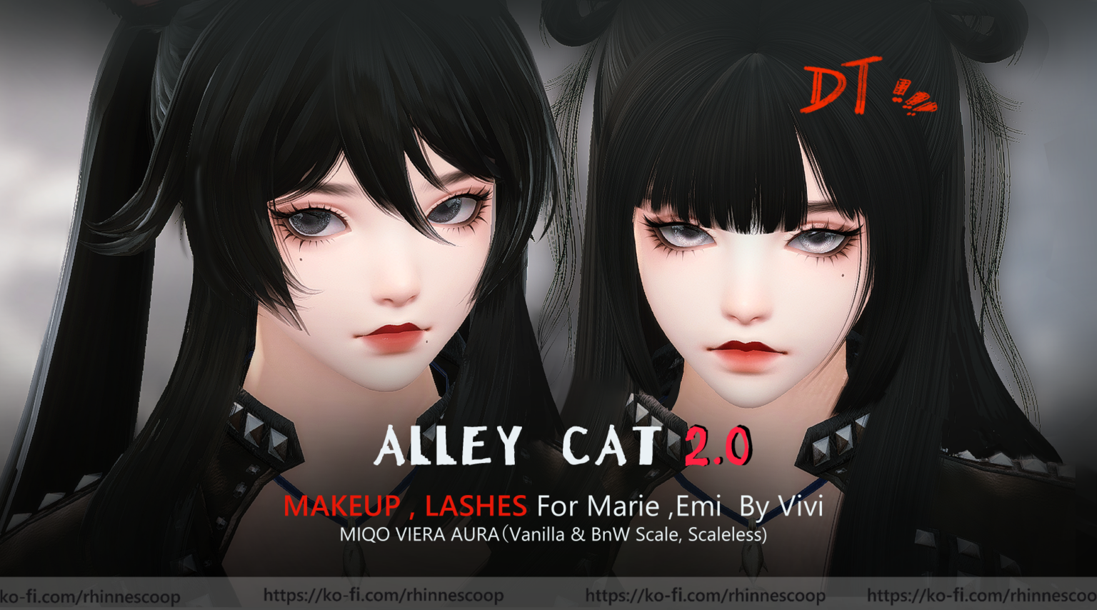 [DT]AlleyCat 2.0 remake-Makeup Lashes for Marie&Emi by vivi – The ...
